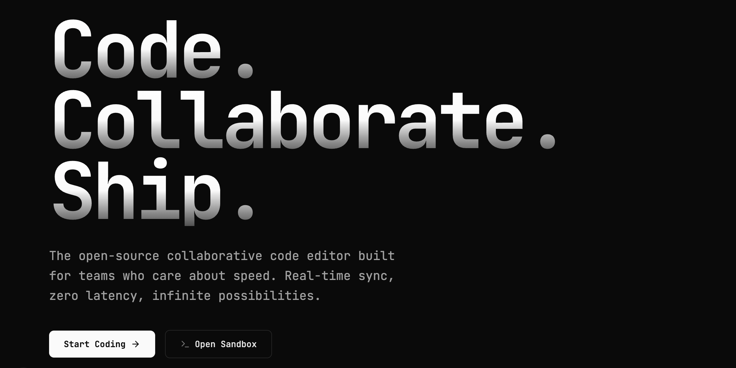 CodeSphere – Real-time Code Collaboration & AI Editor